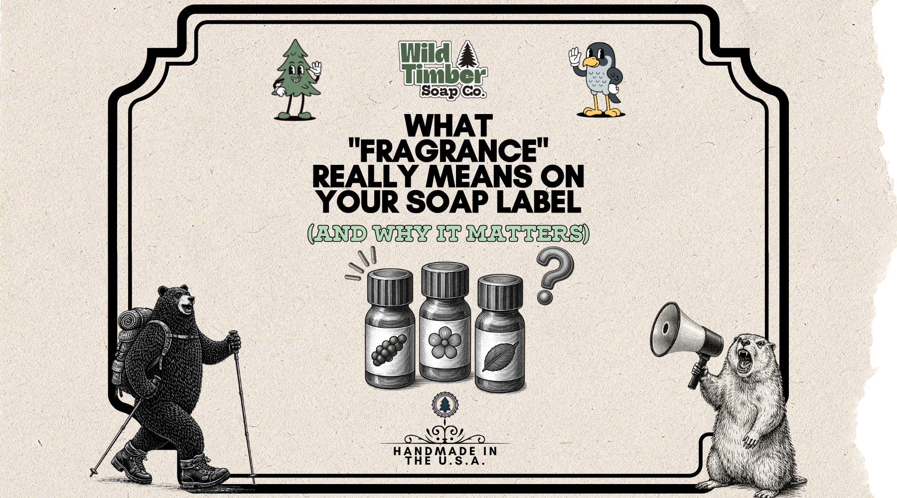 What "Fragrance" on a Soap Label Really Means – Wild Timber Soap Company